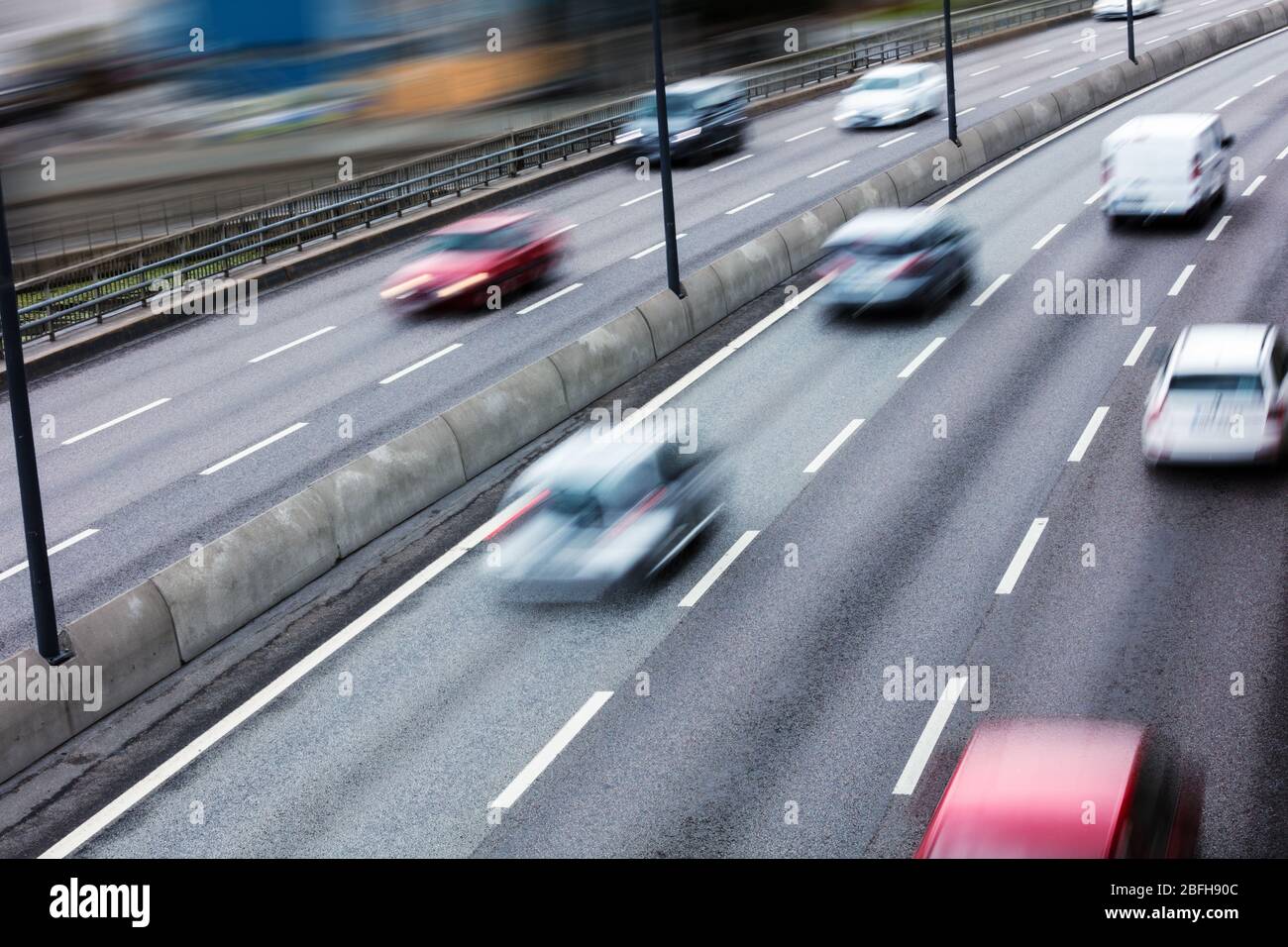 High speed race scene hi-res stock photography and images - Alamy