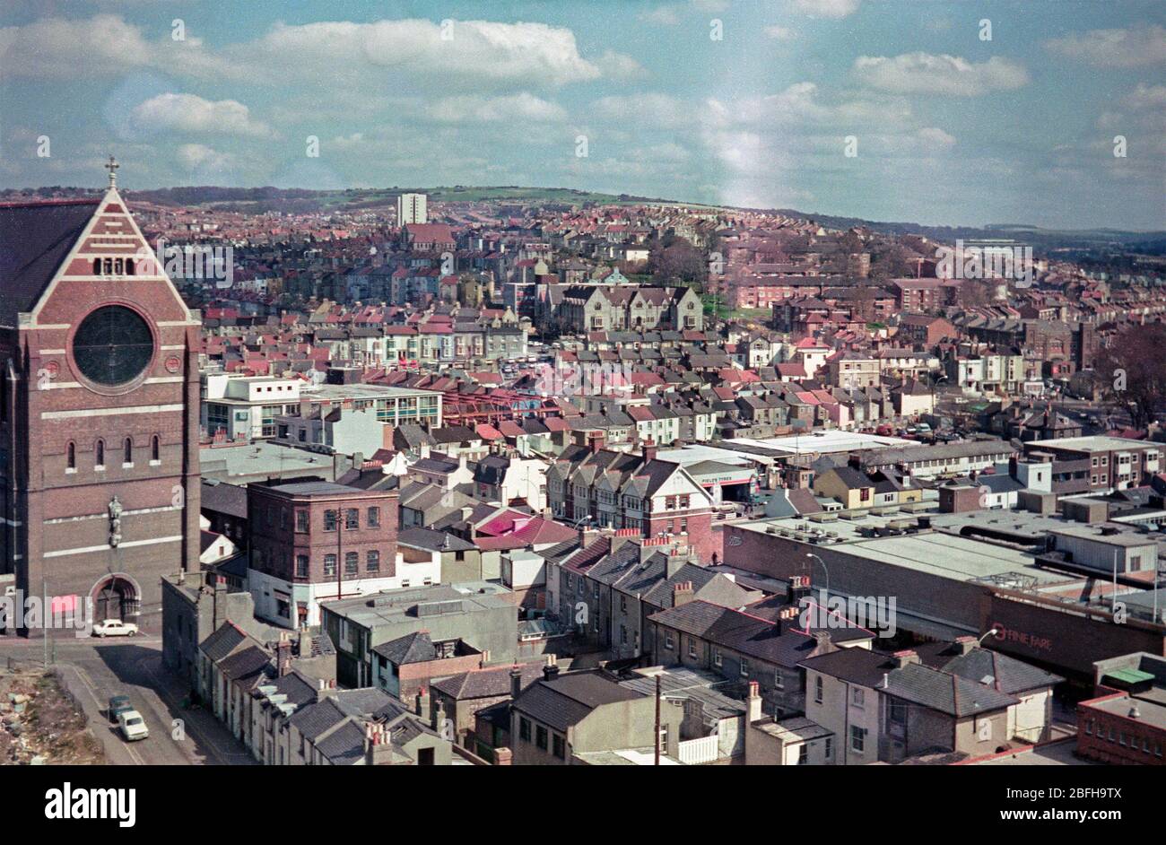 St Bartholomew's Church, April 1979, Brighton, England, Great Britain ...