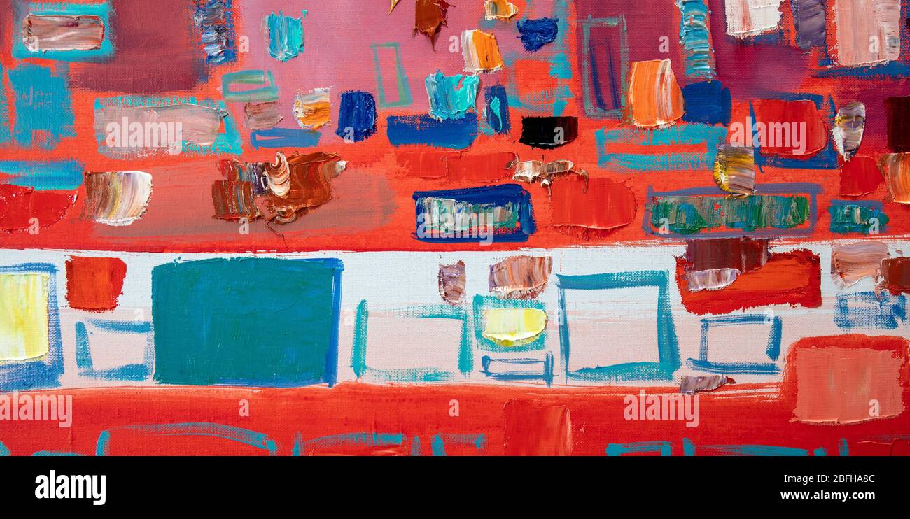 oil painting fragment, abstract illustration Stock Photo - Alamy