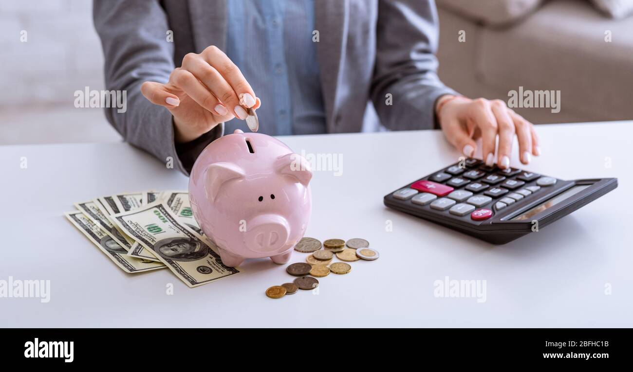 Saving money home hi-res stock photography and images - Alamy