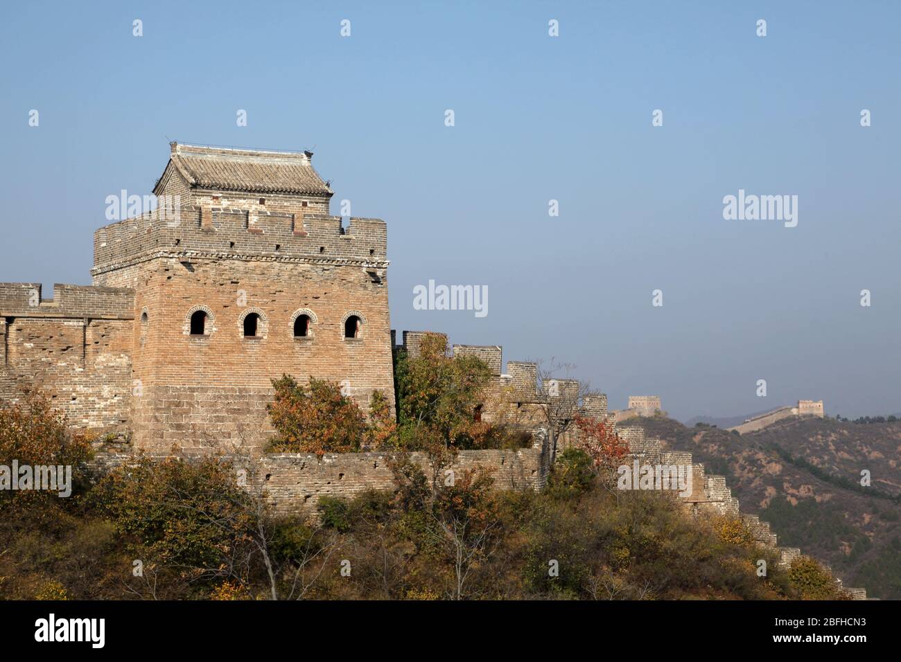 The Great Wall of China, it is very magnificent Stock Photo - Alamy