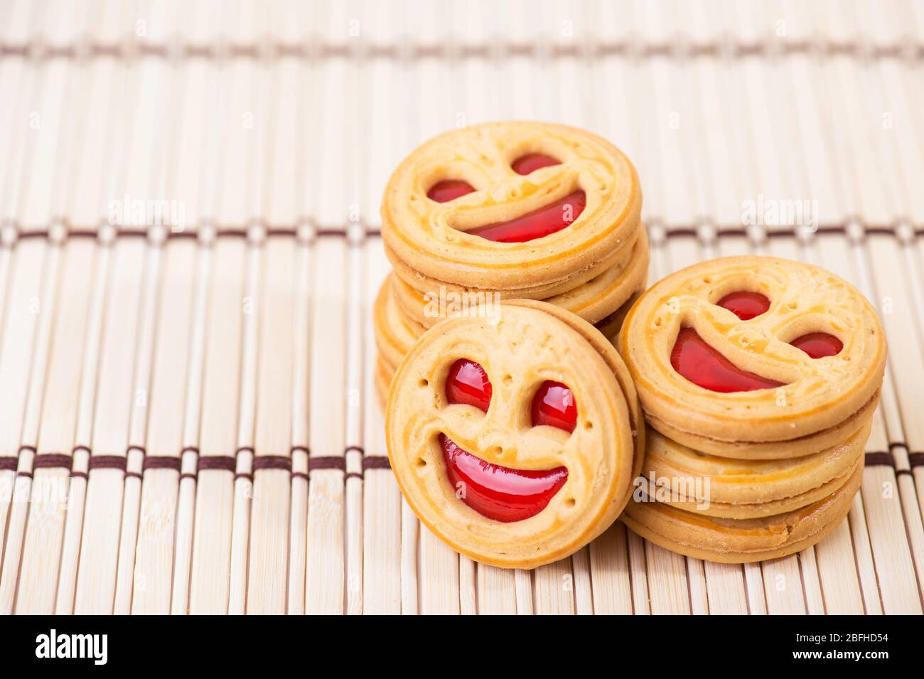 Cookies smiley face hi-res stock photography and images - Alamy