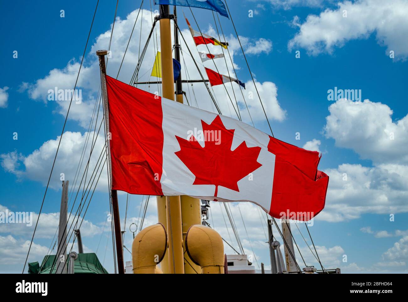 English flag on old hi-res stock photography and images - Alamy