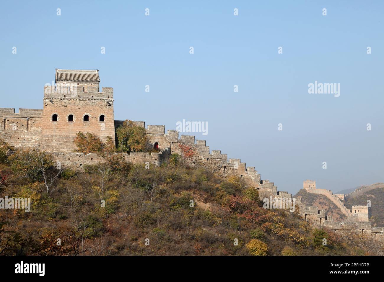 The Great Wall of China, it is very magnificent Stock Photo - Alamy