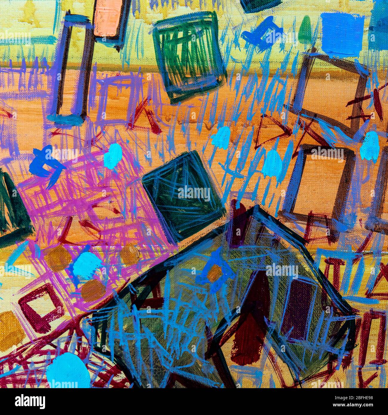 oil painting fragment, abstract illustration Stock Photo - Alamy