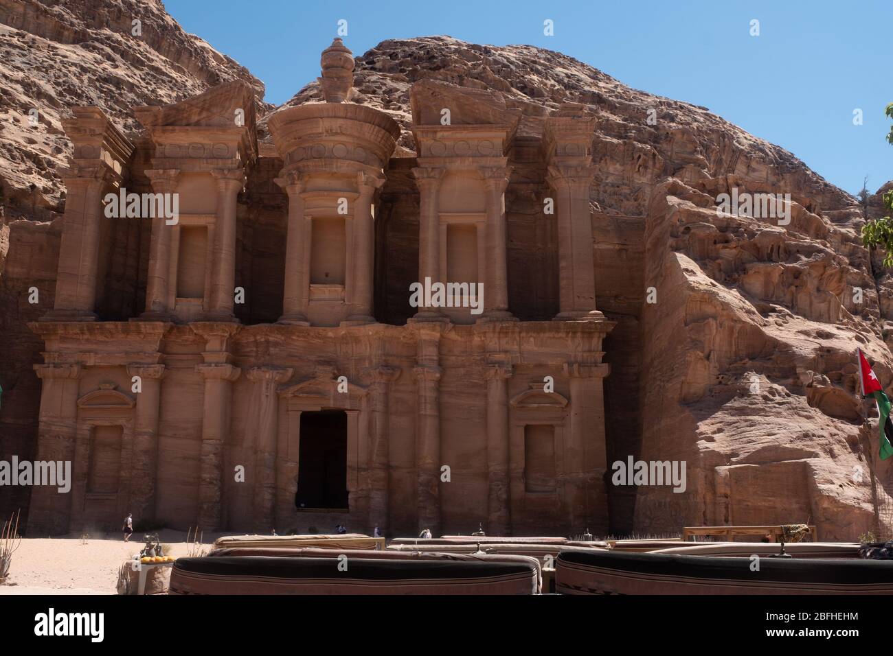 The Monastery, Petra's largest monument, in Jordan Stock Photo - Alamy
