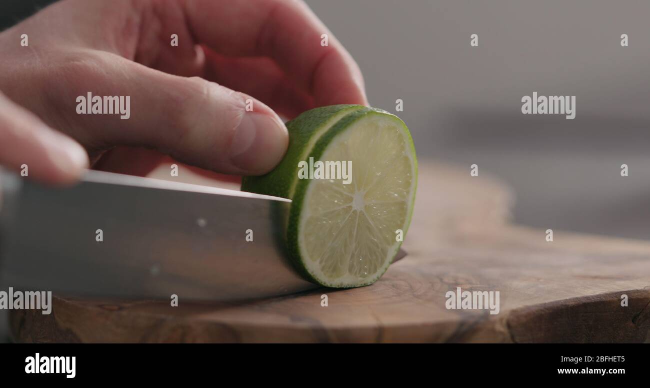 Lime knife hi-res stock photography and images - Alamy