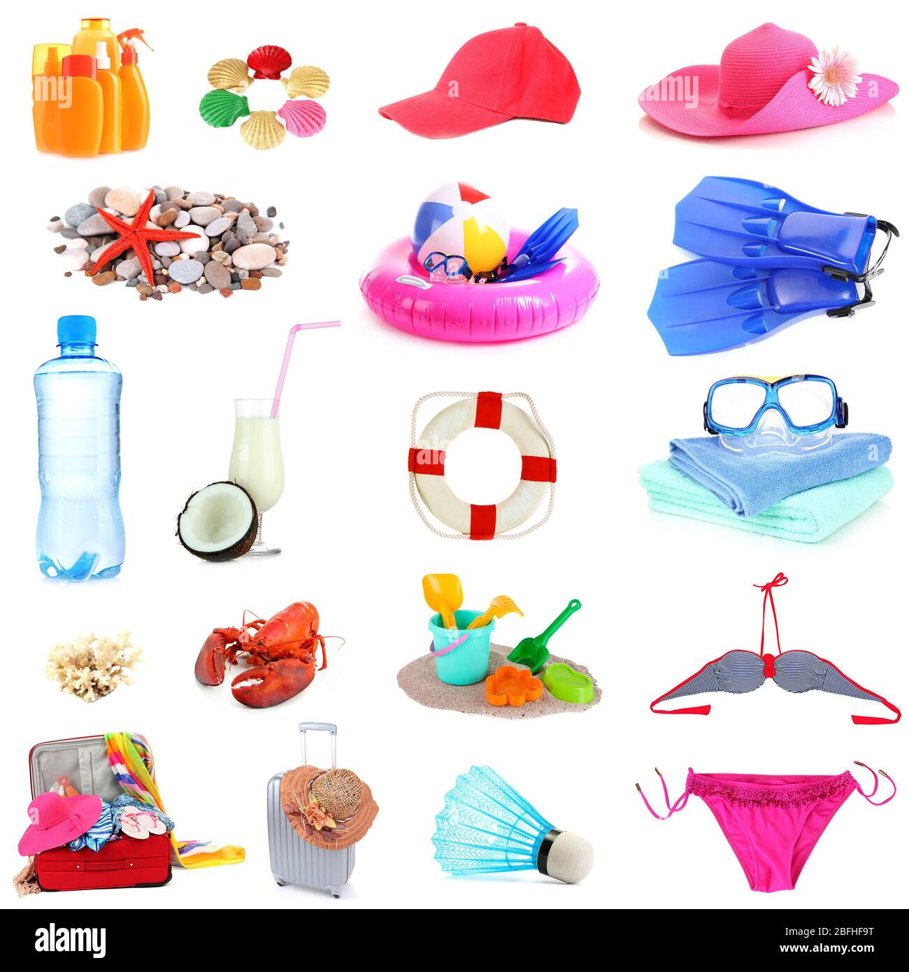 Things Used In Summer Season Pictures