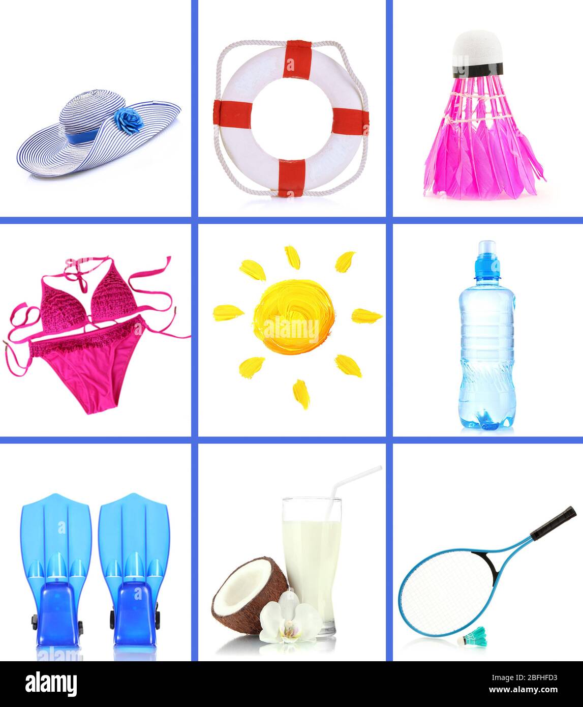 Things Used In Summer Season Pictures
