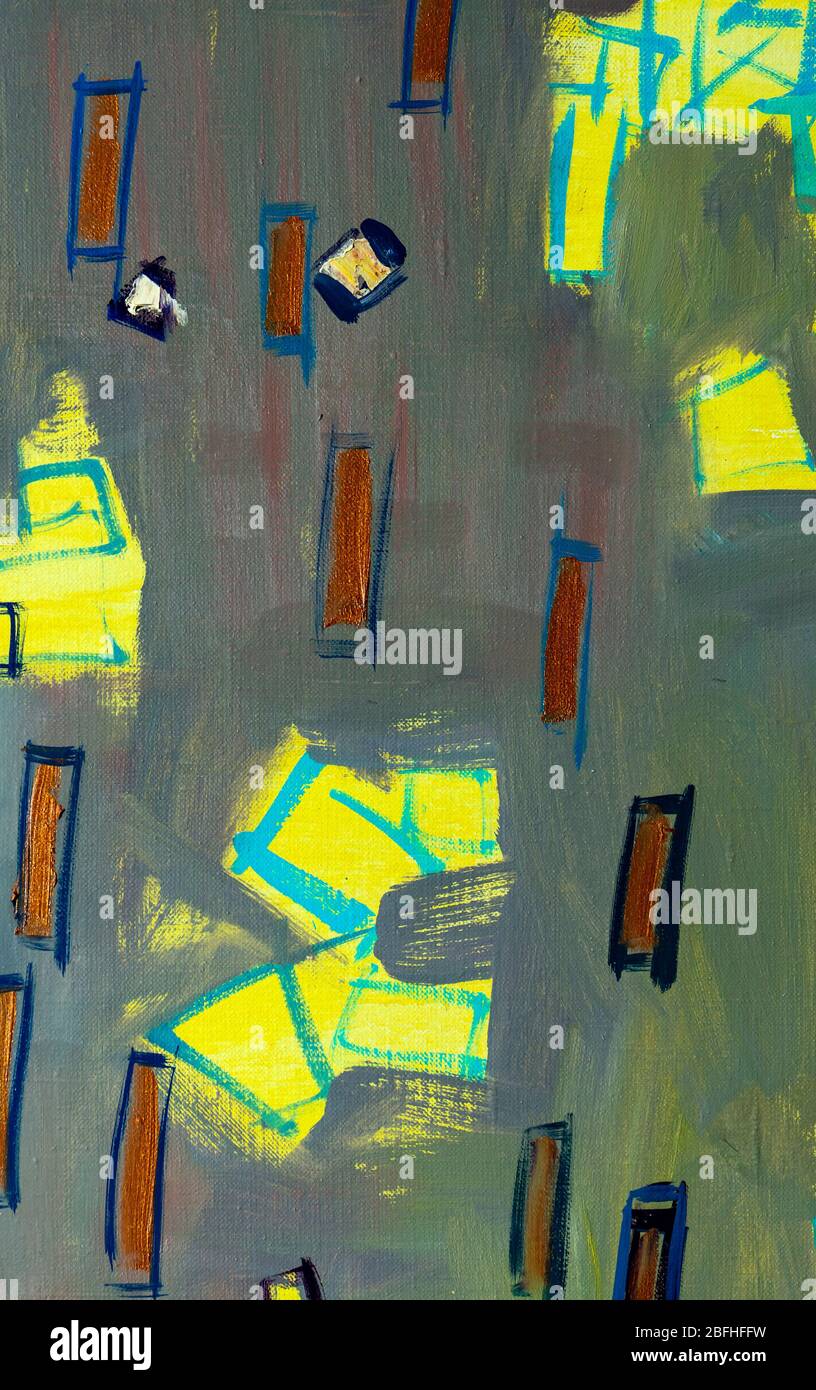 oil painting fragment, abstract illustration Stock Photo - Alamy