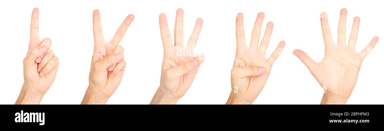 Five part collage hi-res stock photography and images - Alamy