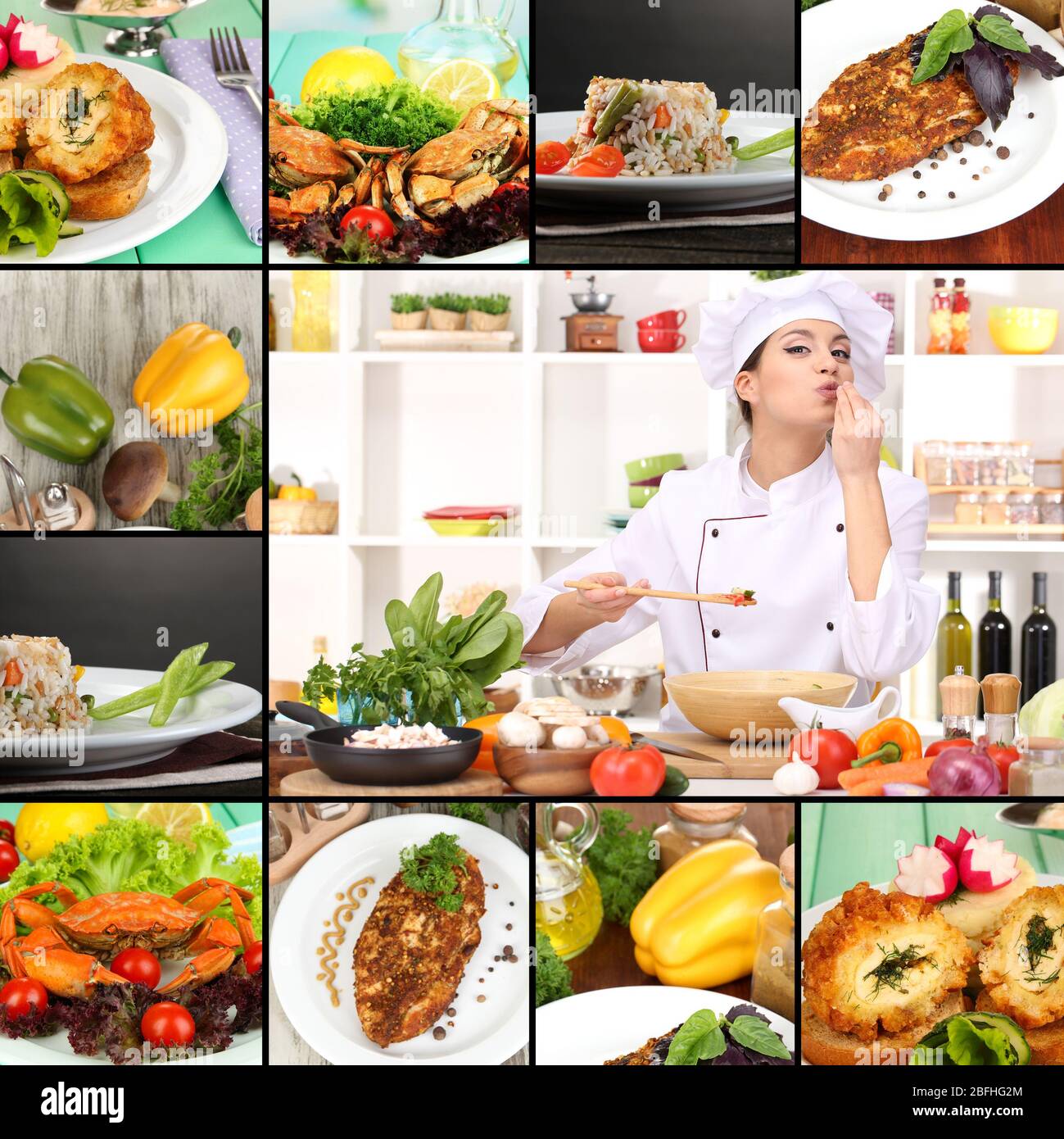 Woman cooks crab hi-res stock photography and images - Alamy