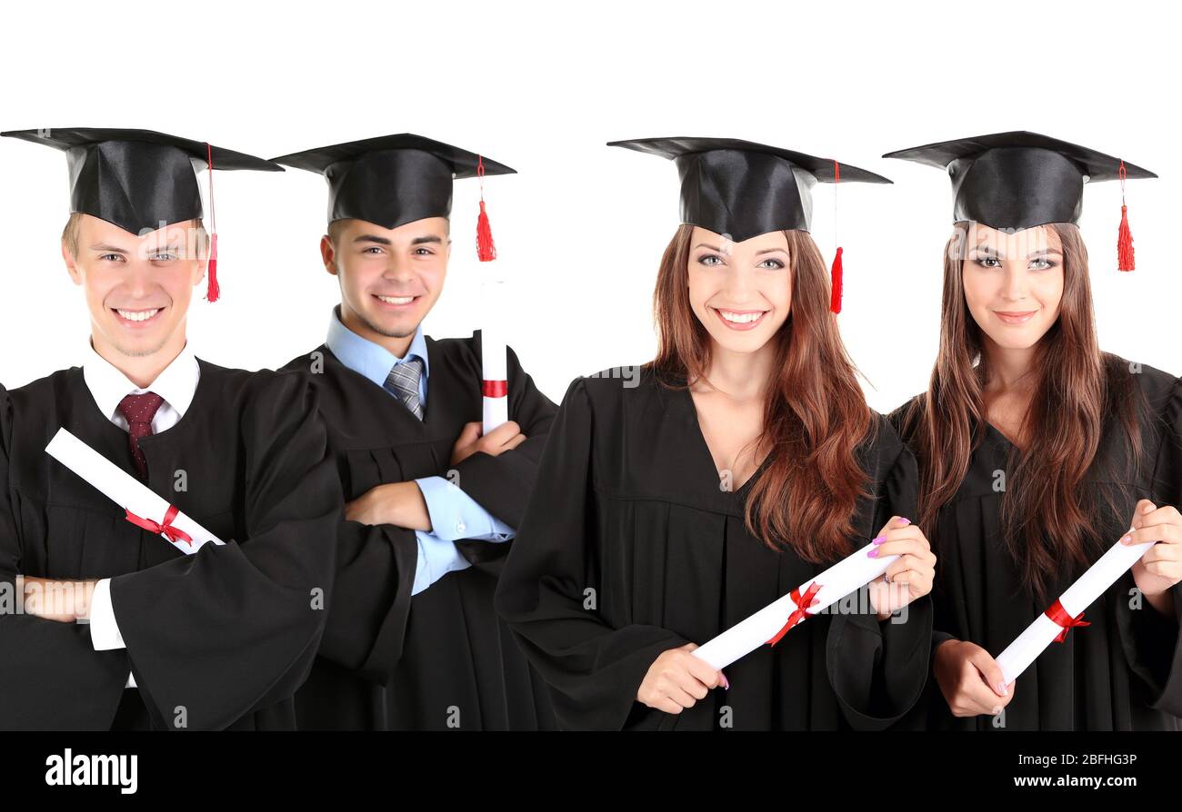 Young white male college graduates hi-res stock photography and images ...