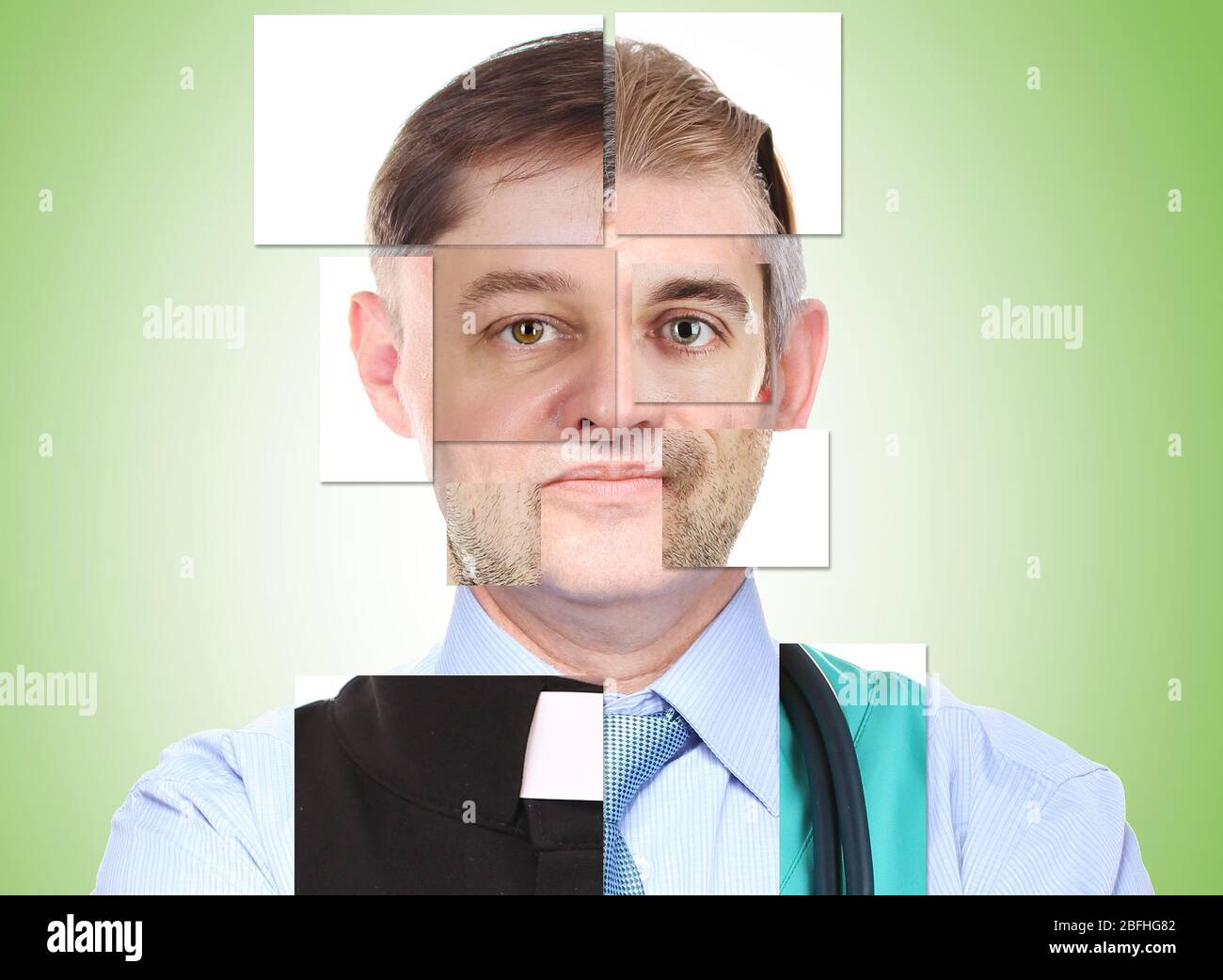 Mosaic Human Face People High Resolution Stock Photography and Images ...