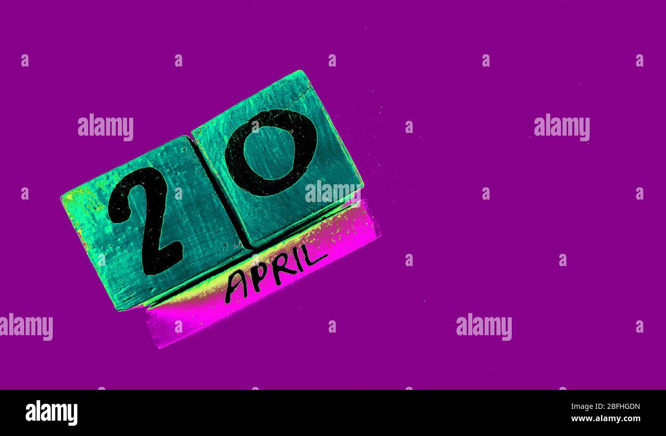 April calender background Stock Photo - Alamy