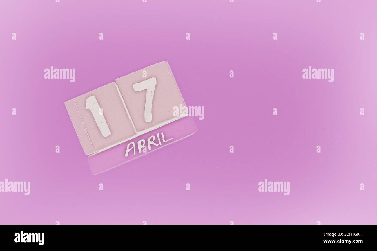 April calender background Stock Photo - Alamy