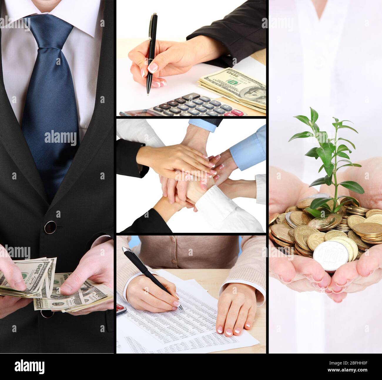 Business people touching glowing light hi-res stock photography and ...