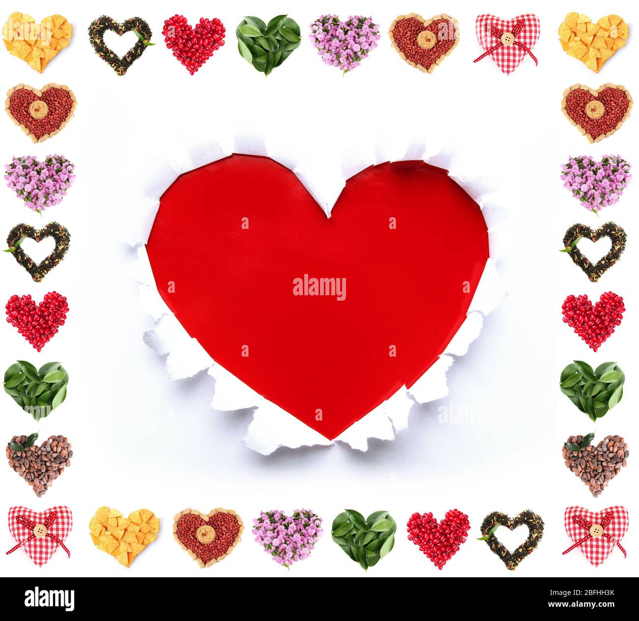 Heart shaped potato chips hi-res stock photography and images - Alamy