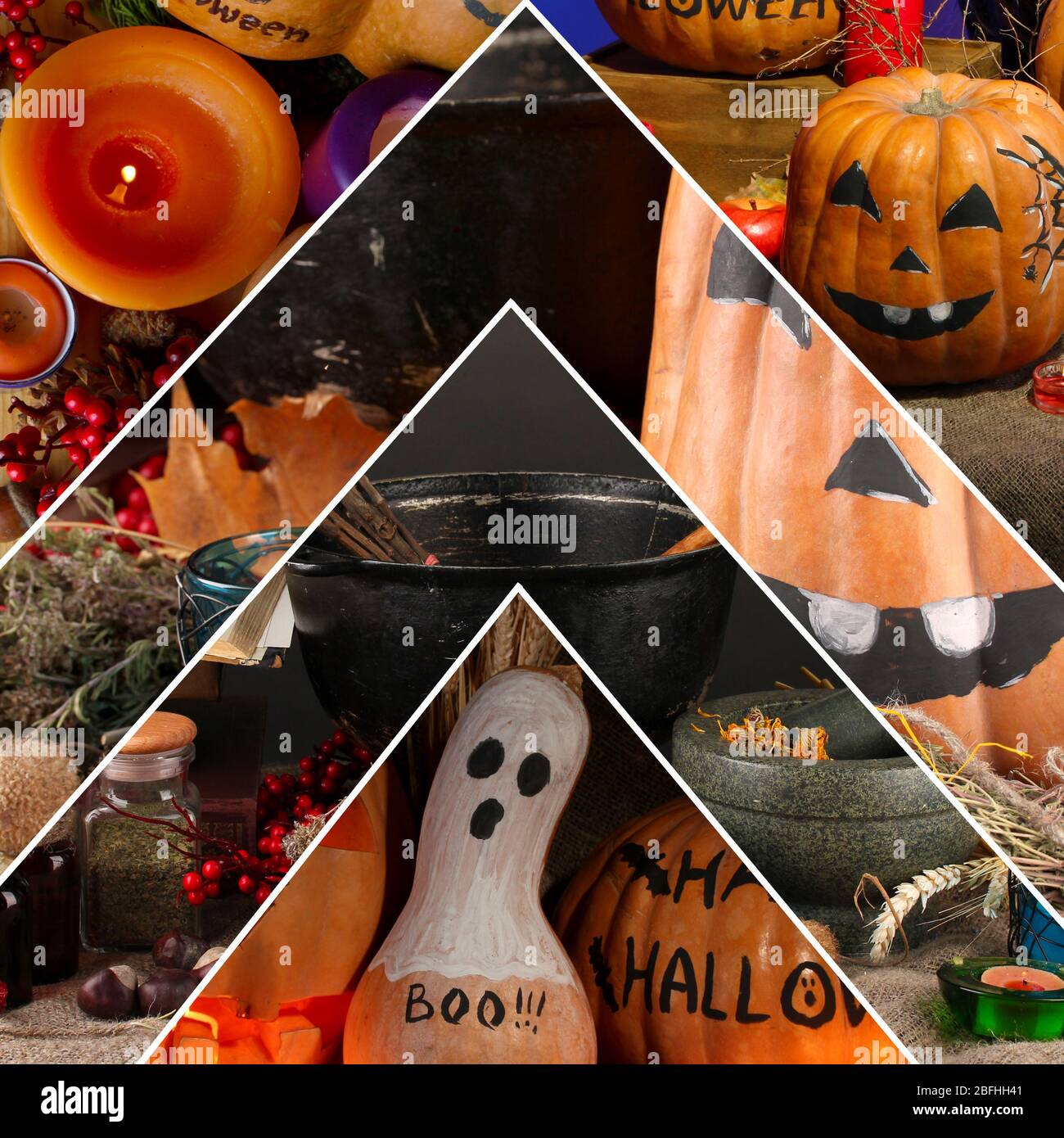 Ominous scary halloween glowing lantern hi-res stock photography and ...