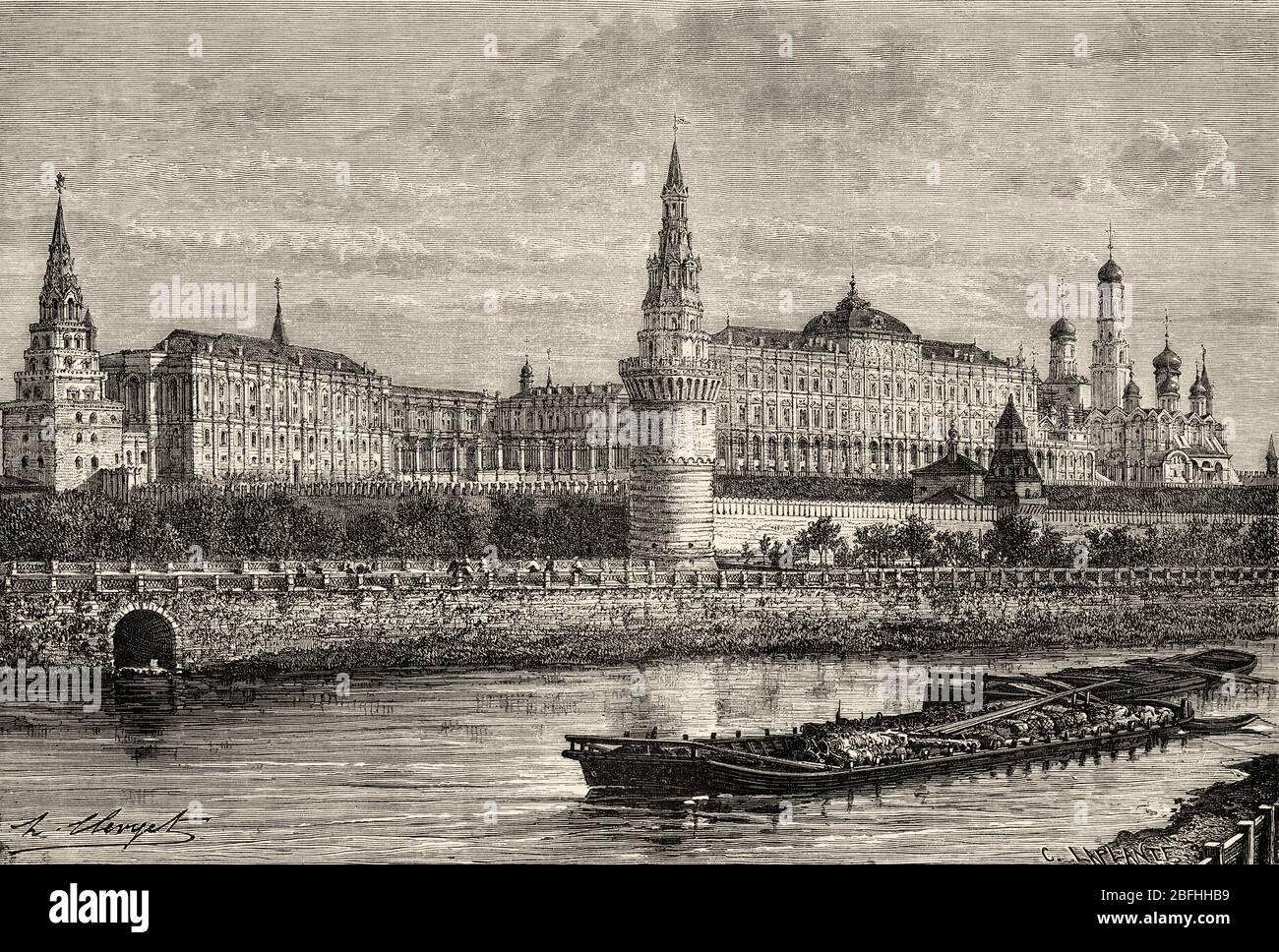 1800s moscow hi-res stock photography and images - Alamy