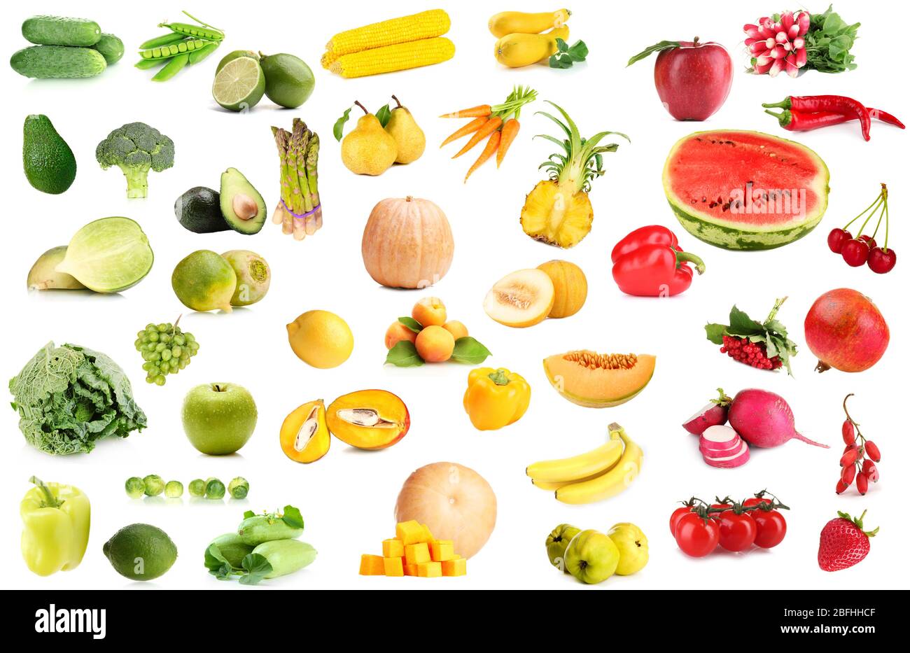 White Fruits And Vegetables List