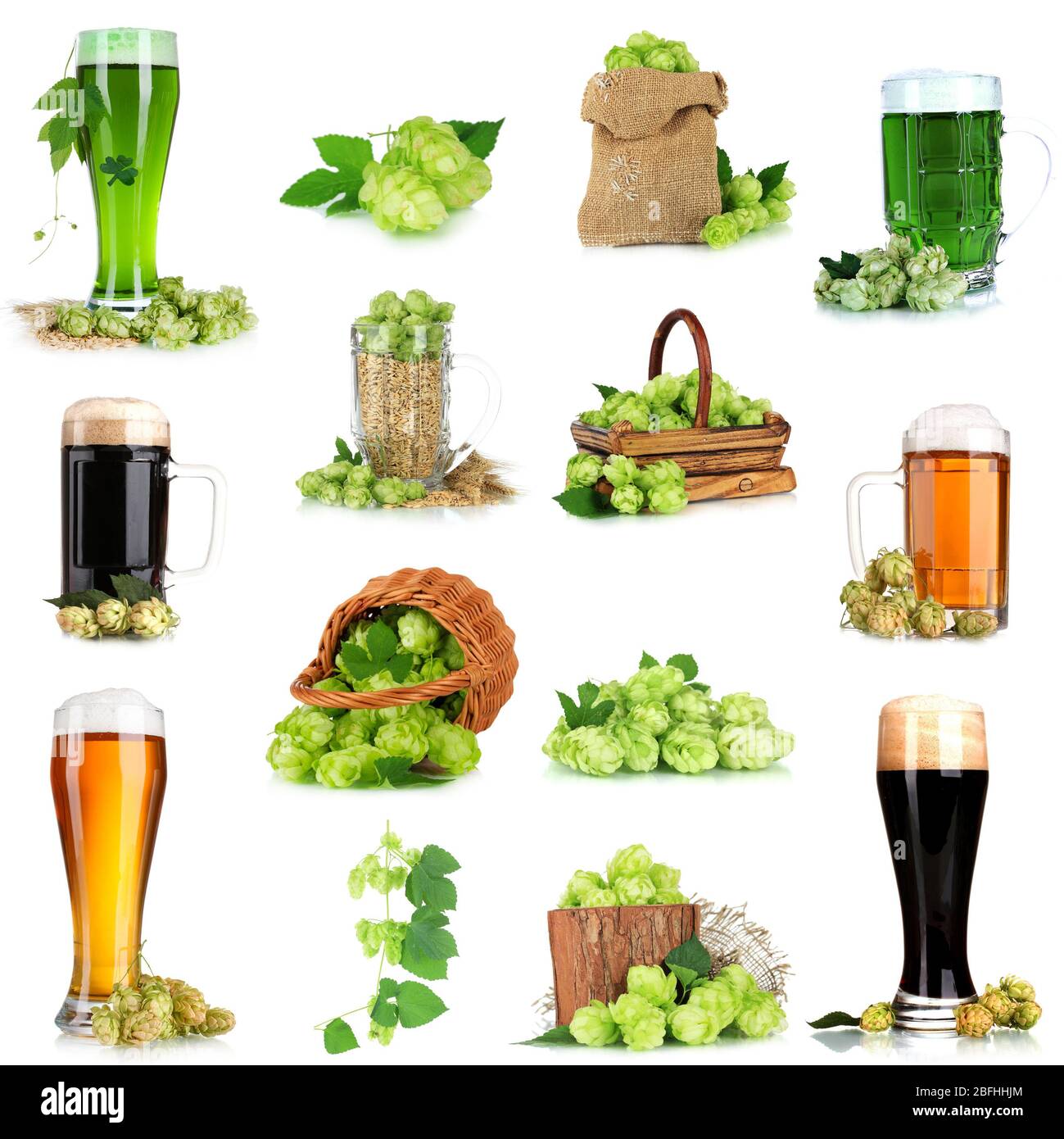 Old beer bottles Cut Out Stock Images & Pictures - Alamy