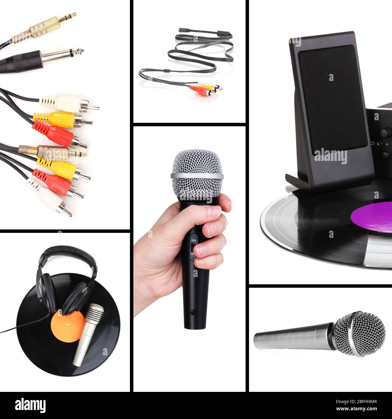 Musical collage hi-res stock photography and images - Alamy