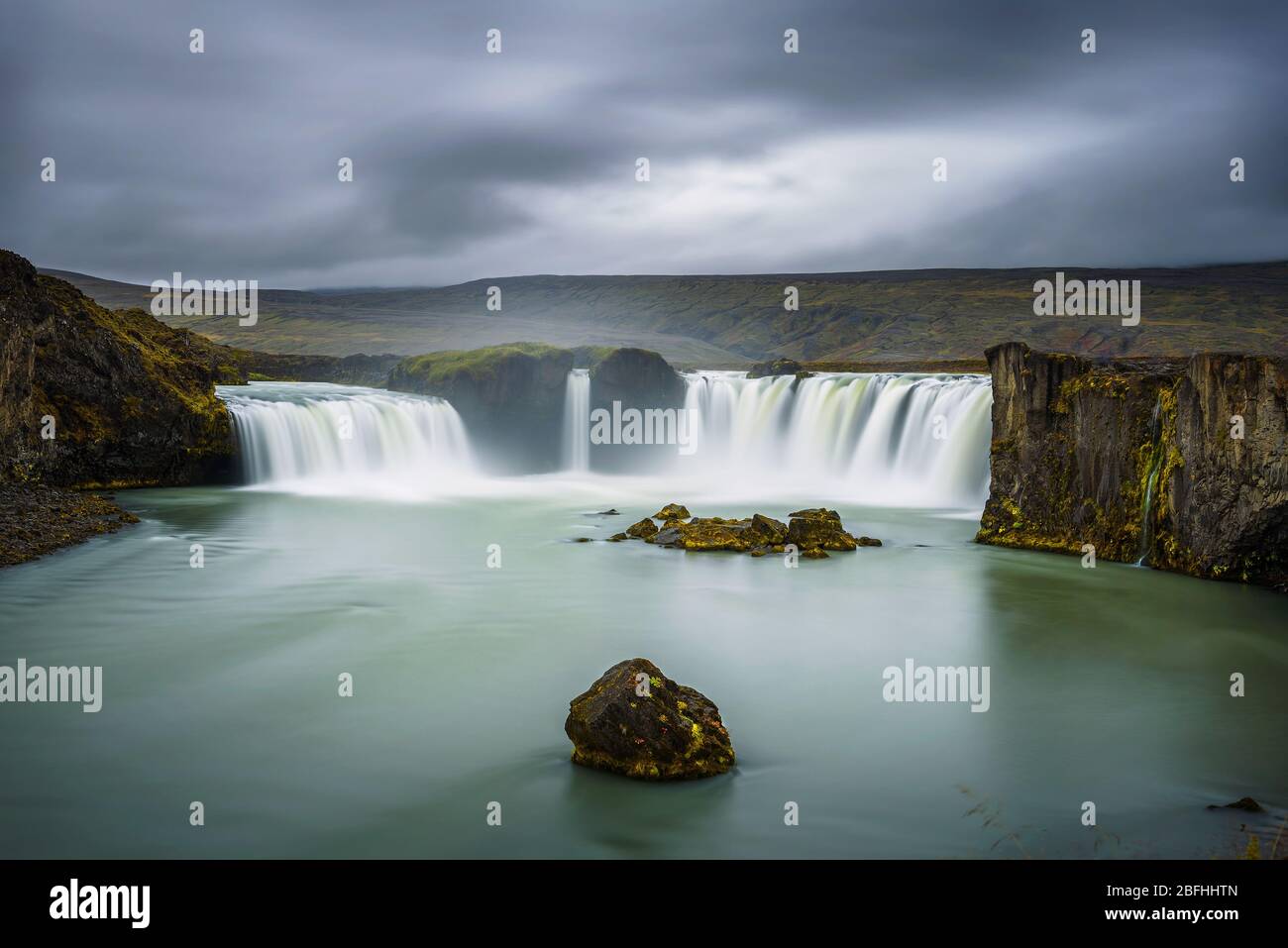 Godafoss waterfall in Iceland Stock Photo - Alamy