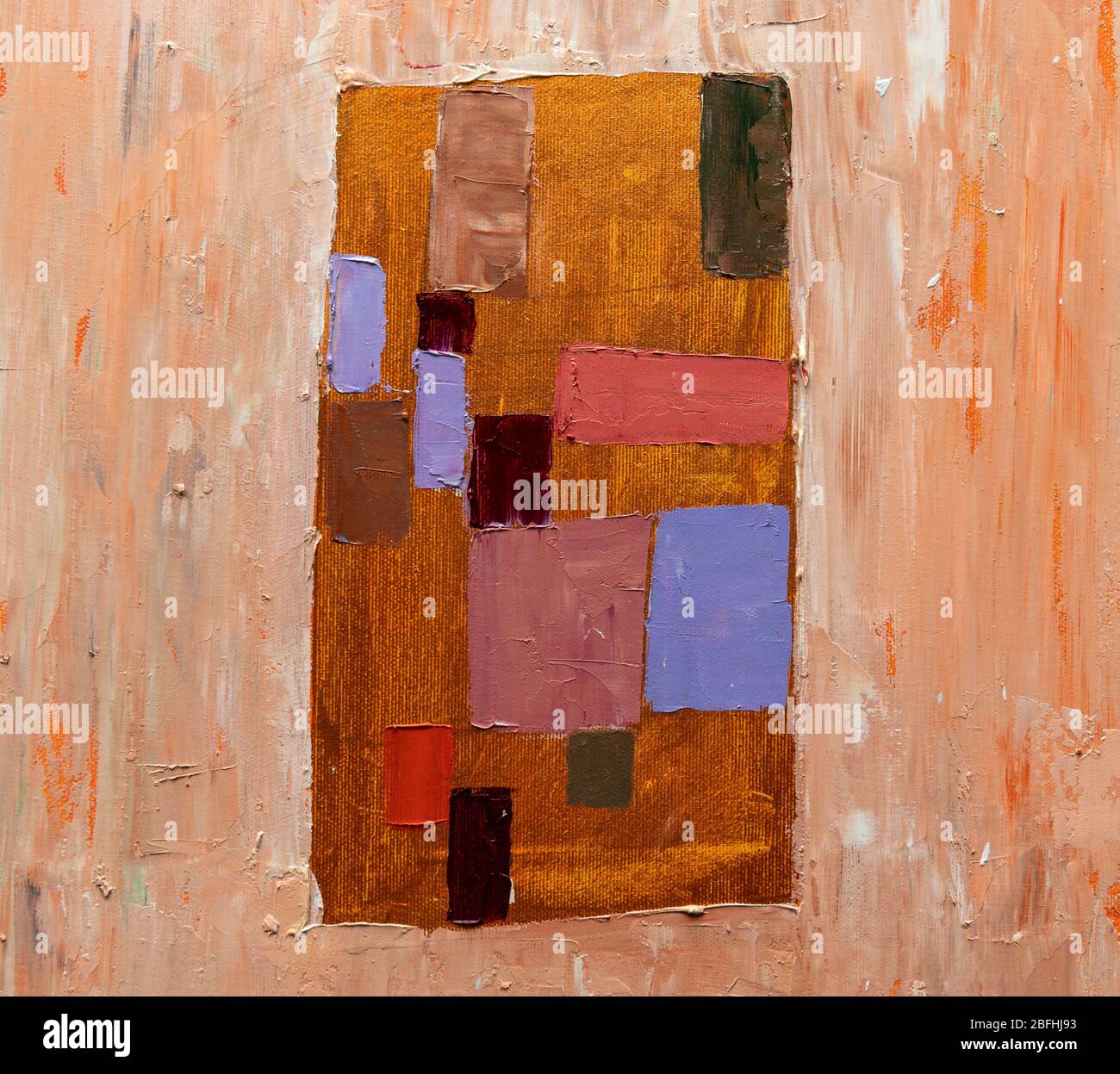 oil painting fragment, abstract illustration Stock Photo - Alamy