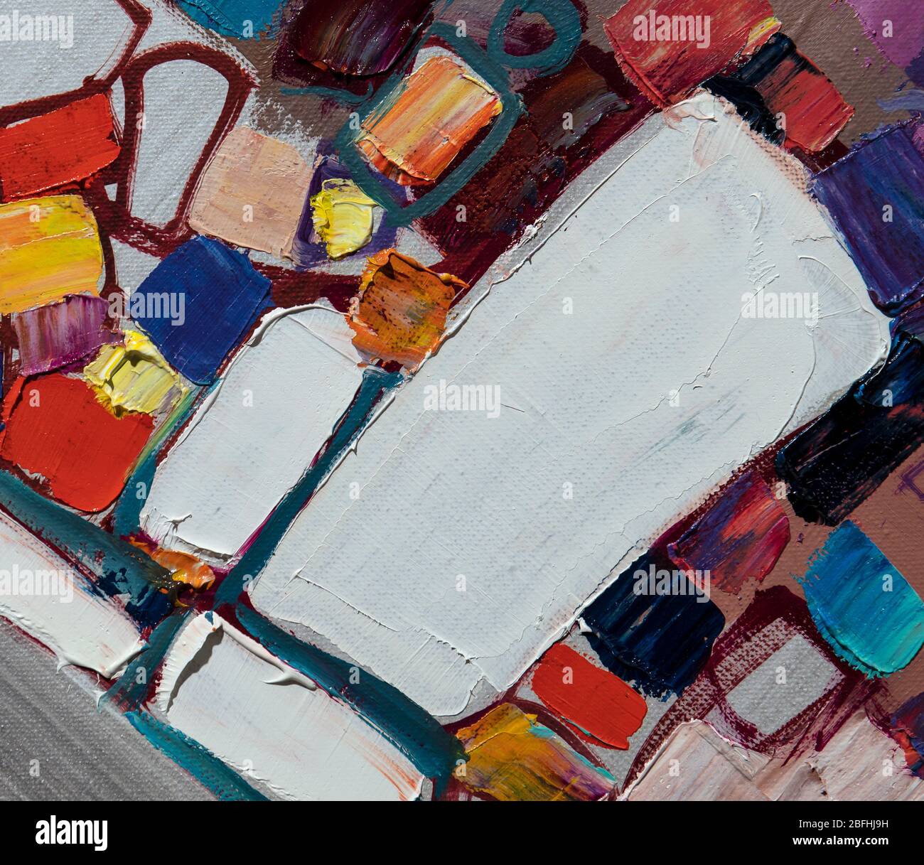 oil painting fragment, abstract illustration Stock Photo - Alamy