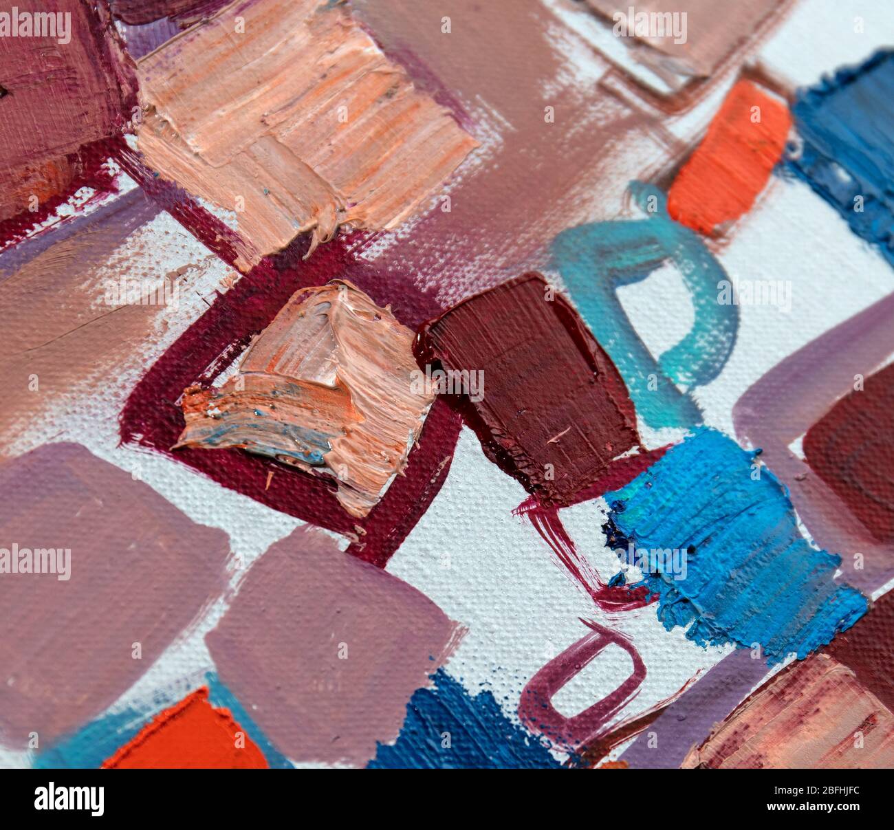 oil painting fragment, abstract illustration Stock Photo - Alamy