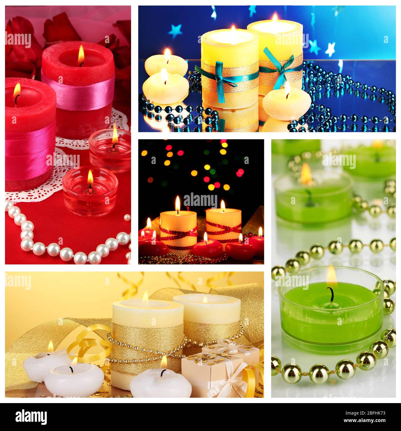 Black background alcohol candles Cut Out Stock Images & Pictures - Alamy