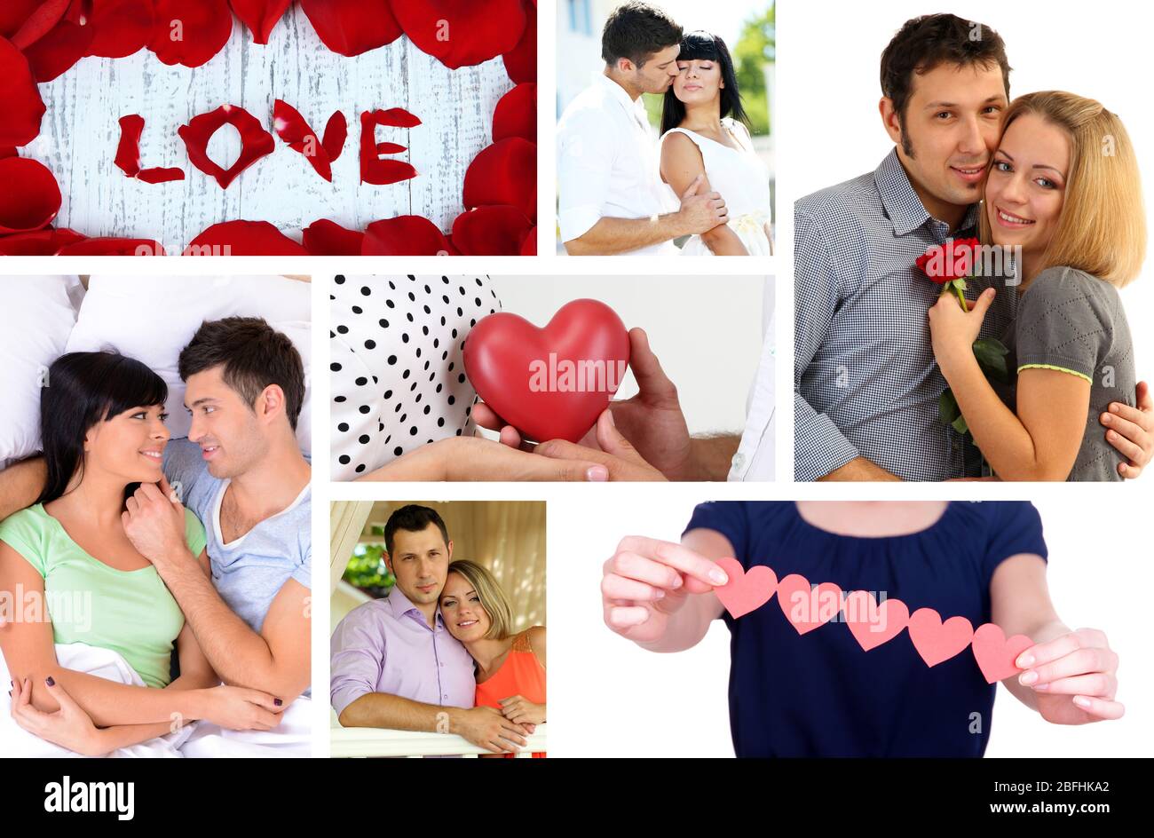 Couples collage hi-res stock photography and images - Alamy
