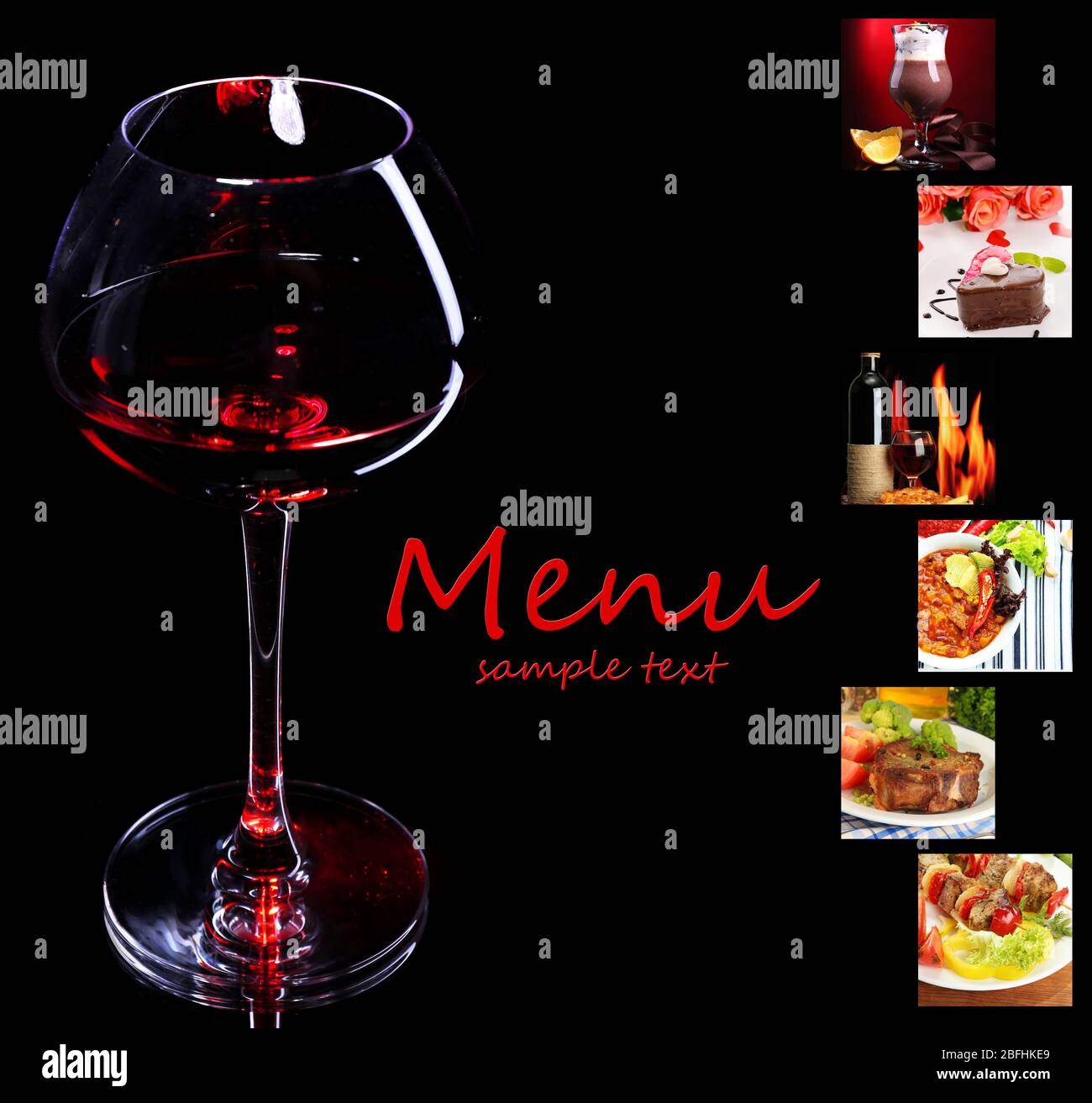 Special menu template hi-res stock photography and images - Alamy