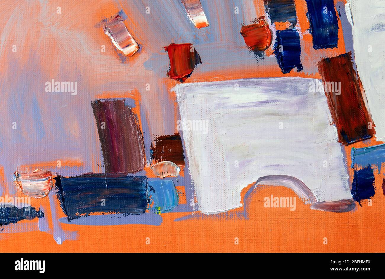 oil painting fragment, abstract illustration Stock Photo - Alamy