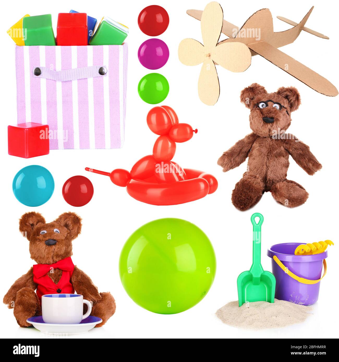 Kids summer ball activity Cut Out Stock Images & Pictures - Alamy