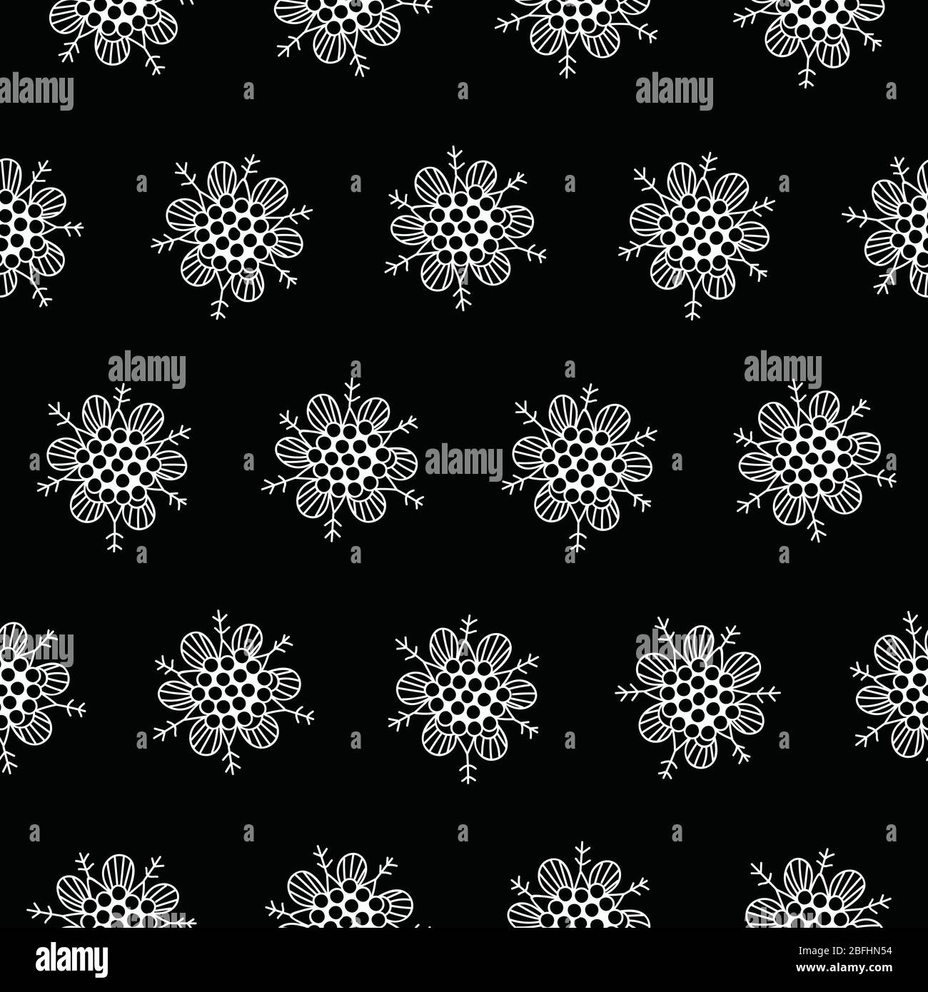 Ornamental round floral background. Seamless pattern for your design ...