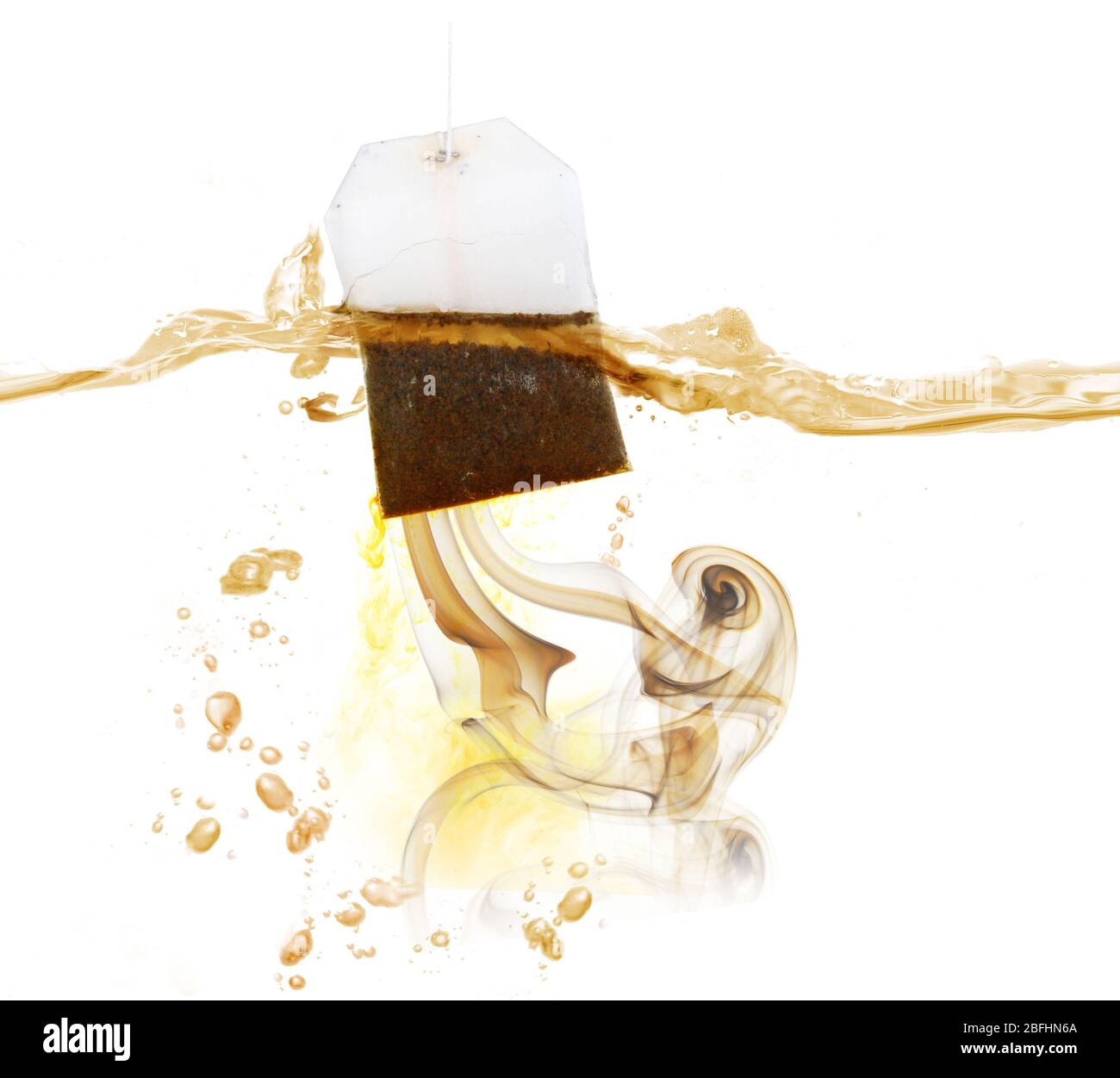 Fruit infusion tea bag Cut Out Stock Images & Pictures - Alamy