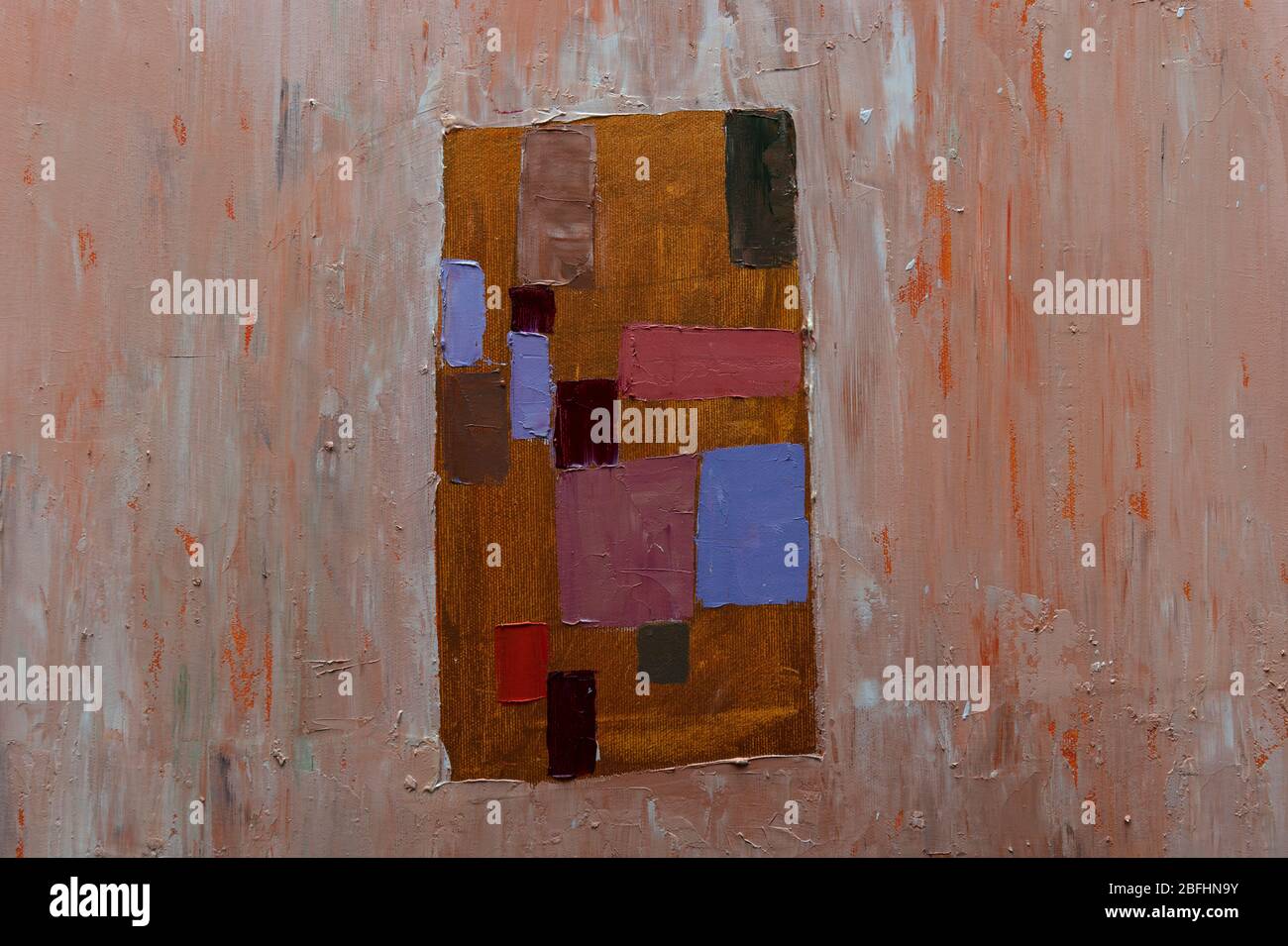 oil painting fragment, abstract illustration Stock Photo - Alamy