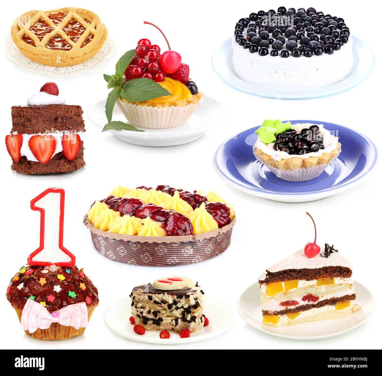 Fun holiday desserts Cut Out Stock Images & Pictures - Alamy