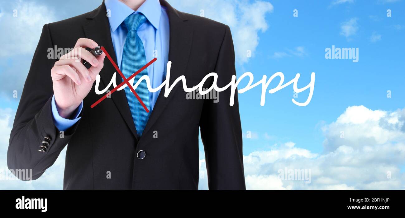 Handwriting unhappy hi-res stock photography and images - Alamy