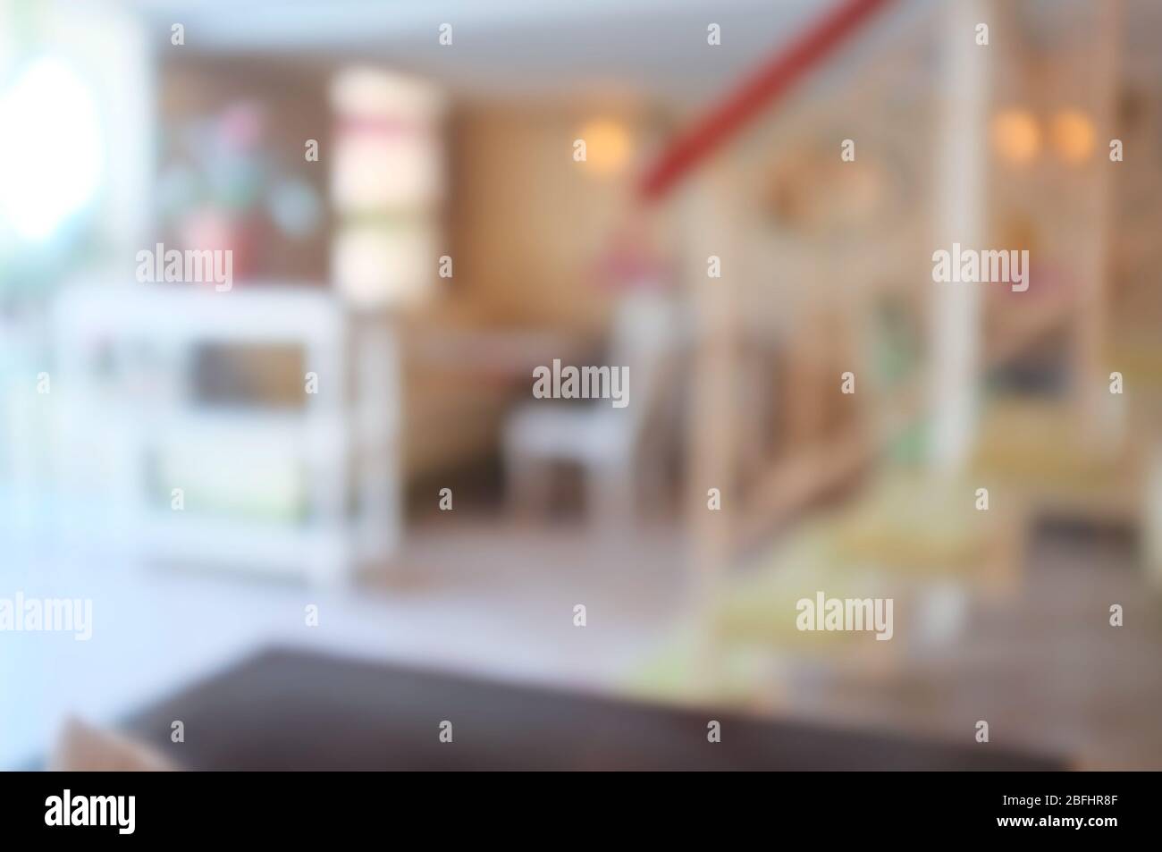 Interior of cafe, blur background Stock Photo - Alamy