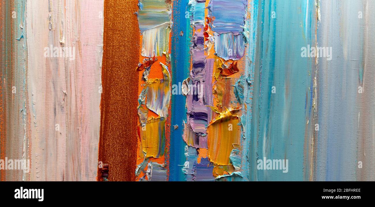 oil painting fragment, abstract illustration Stock Photo - Alamy