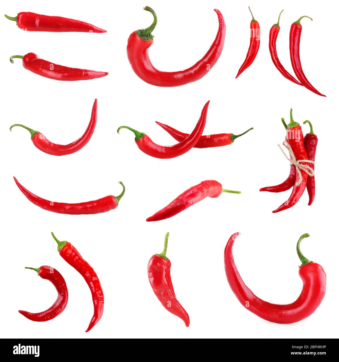 Red hot chili pepper collage Stock Photo - Alamy