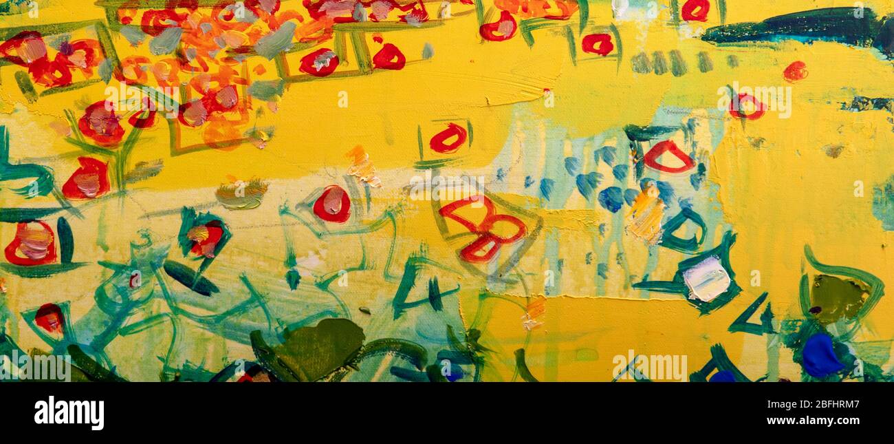 oil painting fragment, abstract illustration Stock Photo - Alamy