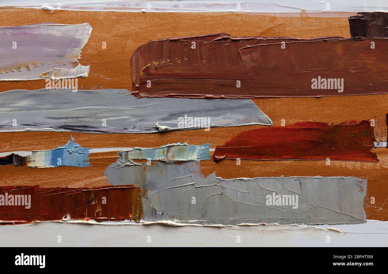 oil painting fragment, abstract illustration Stock Photo - Alamy