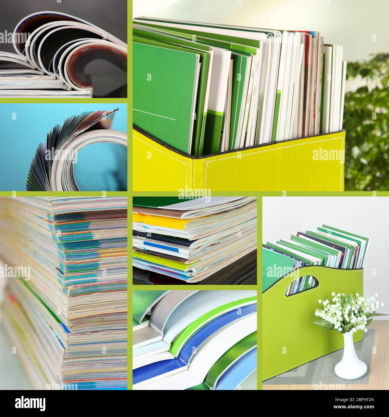 Reading material collage hi-res stock photography and images - Alamy