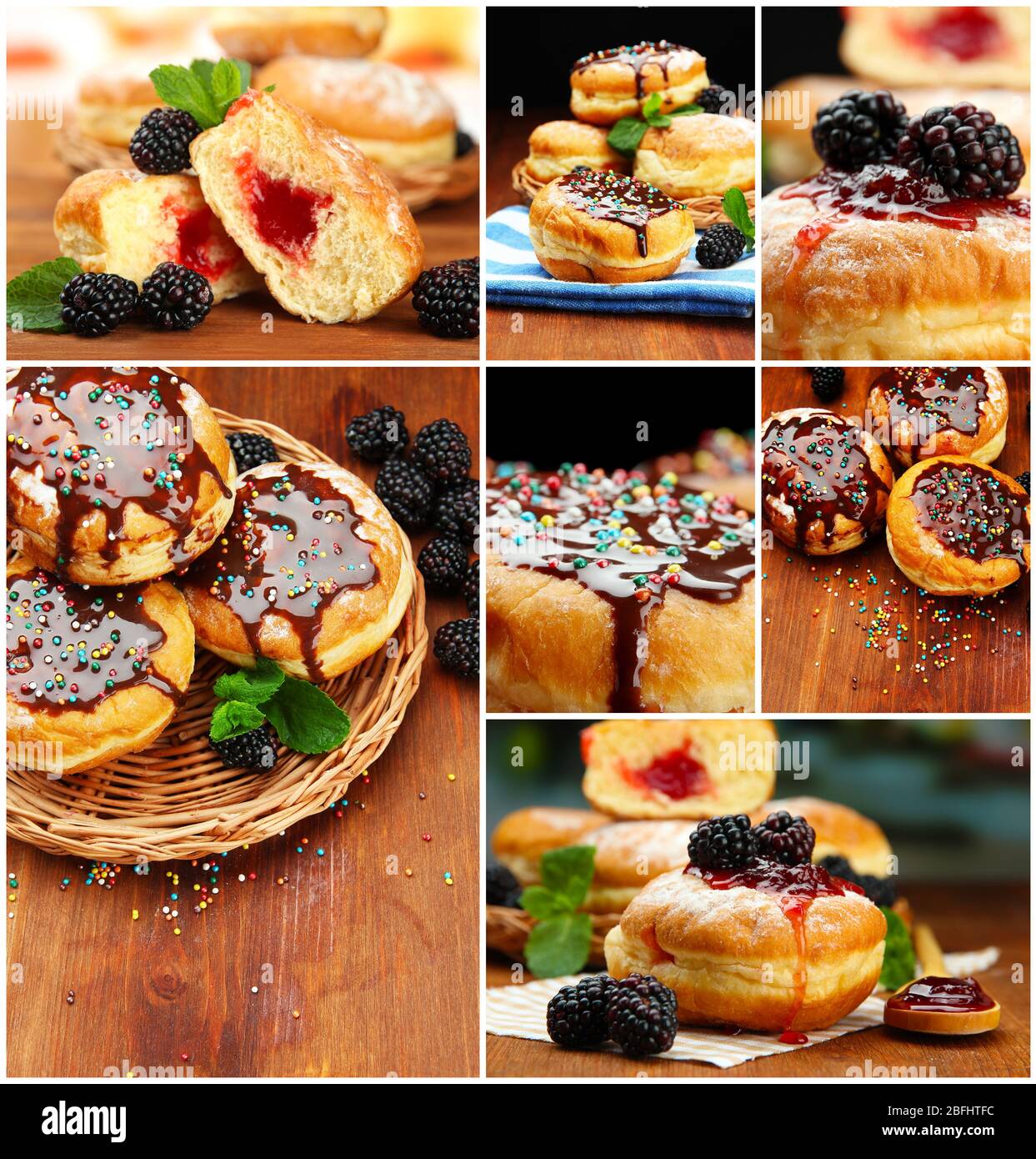 Face made by collage Cut Out Stock Images & Pictures - Alamy