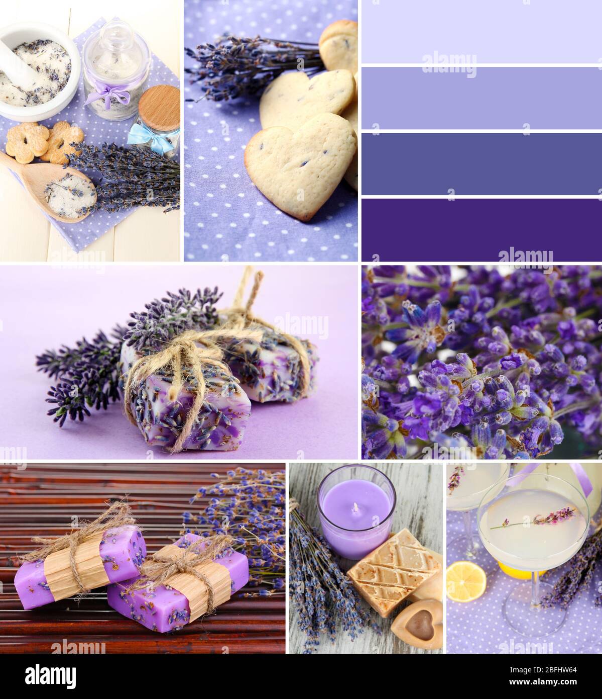 Lavender jar candle hi-res stock photography and images - Alamy