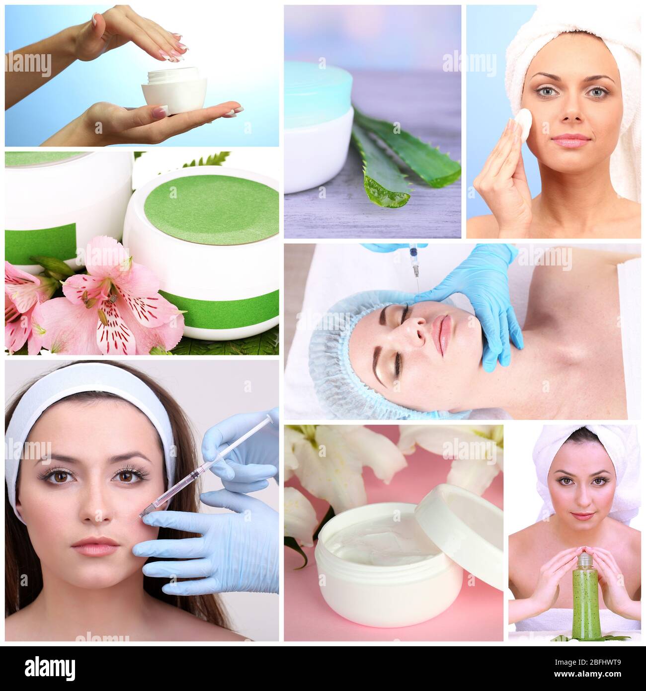 Woman beauty skin droplets hi-res stock photography and images - Alamy